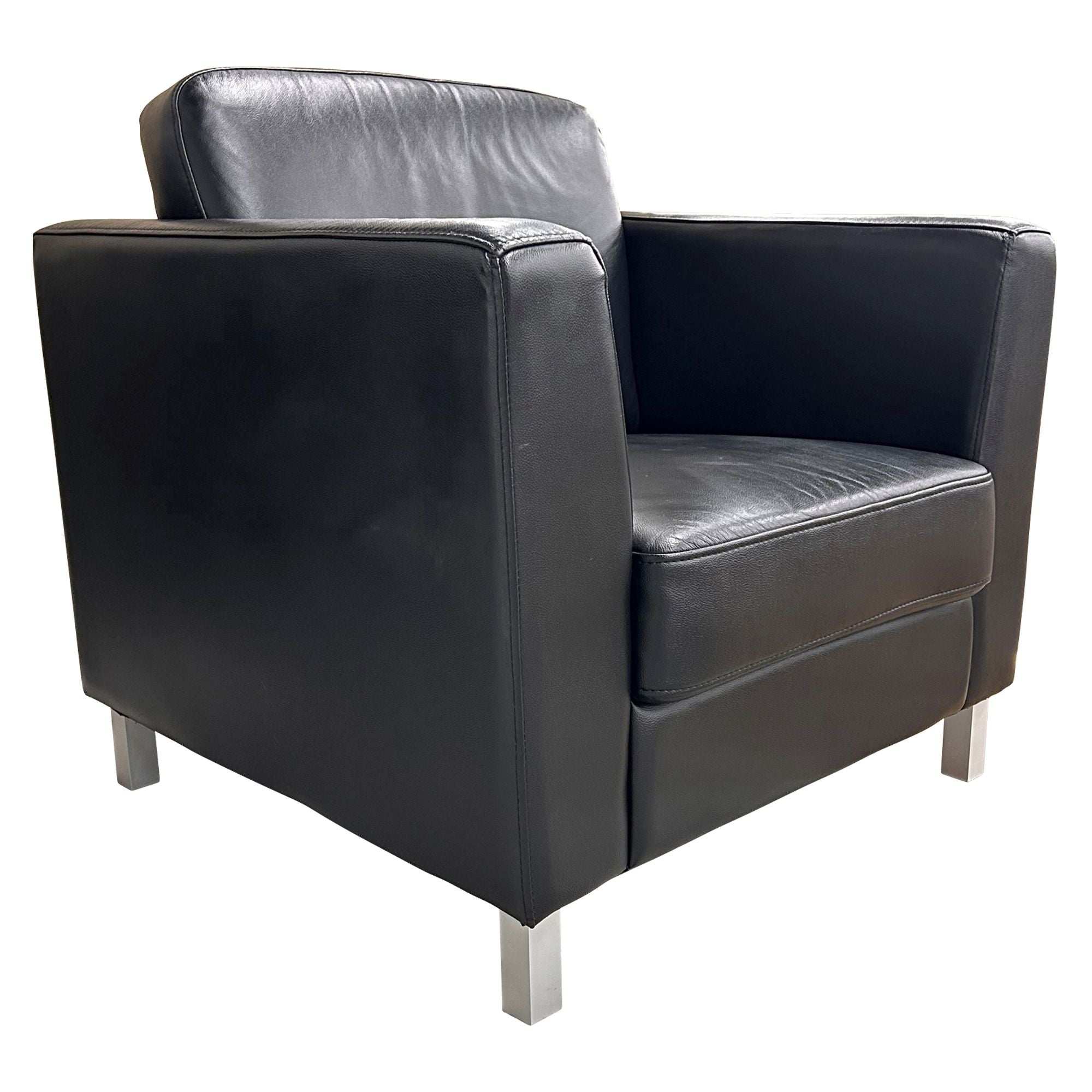 Steelcase Turnstone Lincoln Lounge Chair, Black - Preowned – Rework ...