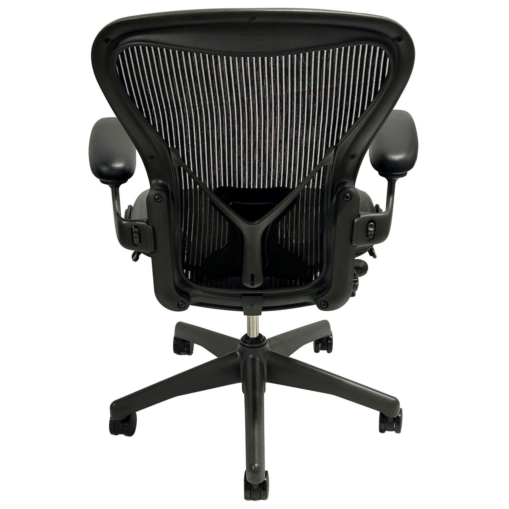 Herman Miller Aeron Ergonomic Task Chair Size C Posture Fit Carbon Rework Office Furniture